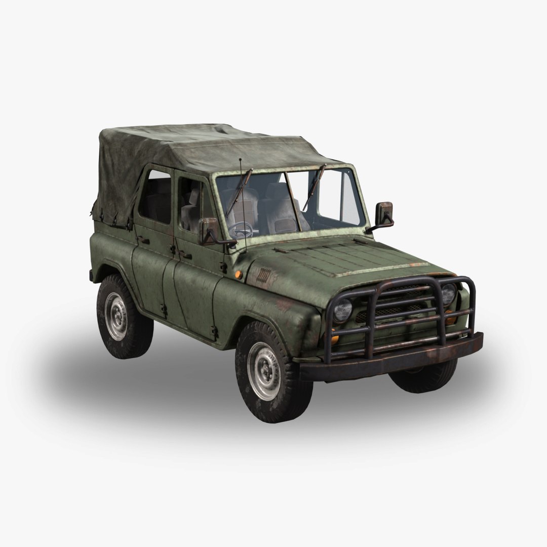 Military jeep 3D model - TurboSquid 2102660