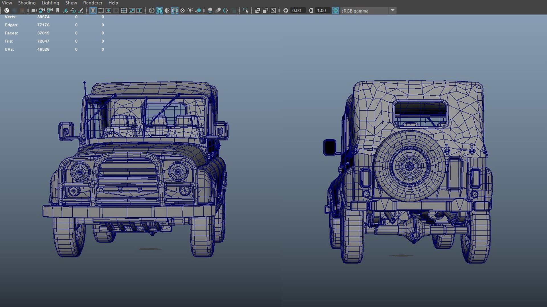 Military Jeep 3D Model - TurboSquid 2102660