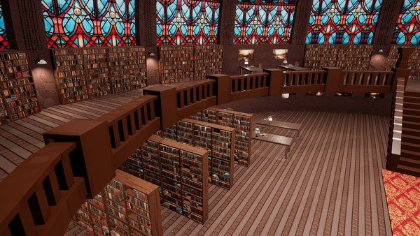 modelo 3d Biblioteca - TurboSquid 2193585
