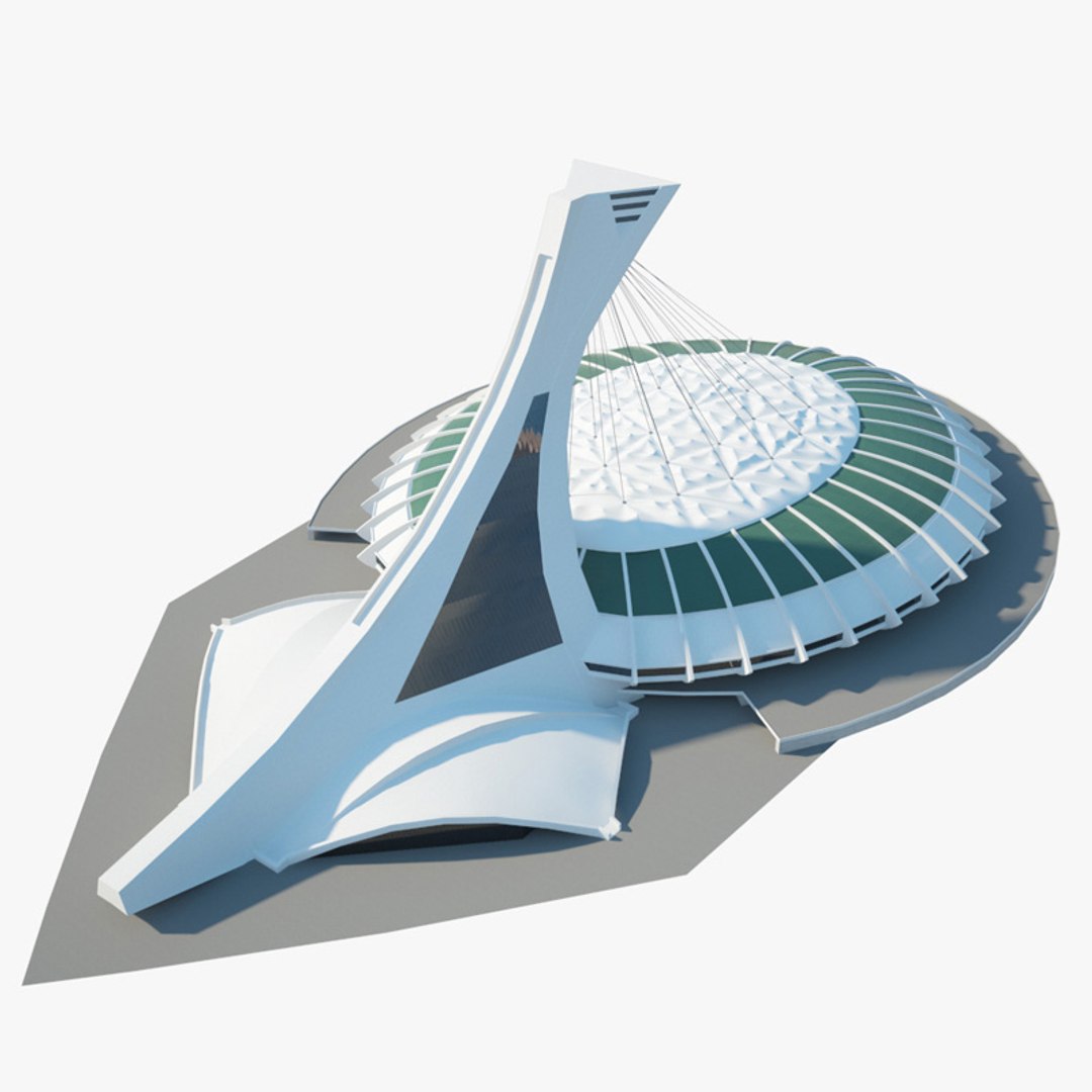 Olympic Stadium Montreal 3D Model - TurboSquid 1818946