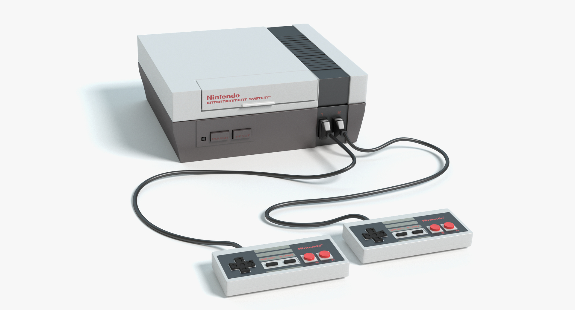 3d nintendo nes model