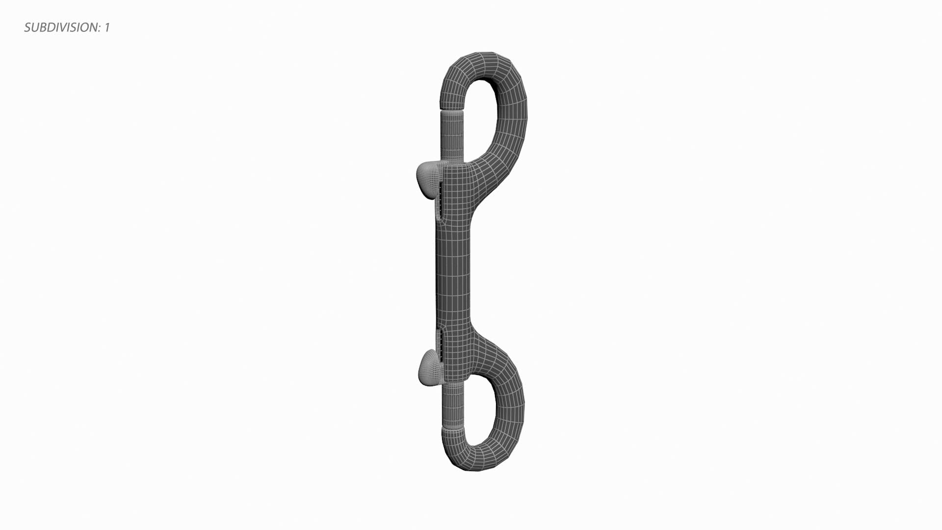 Double Karabiner Model - TurboSquid 2099856