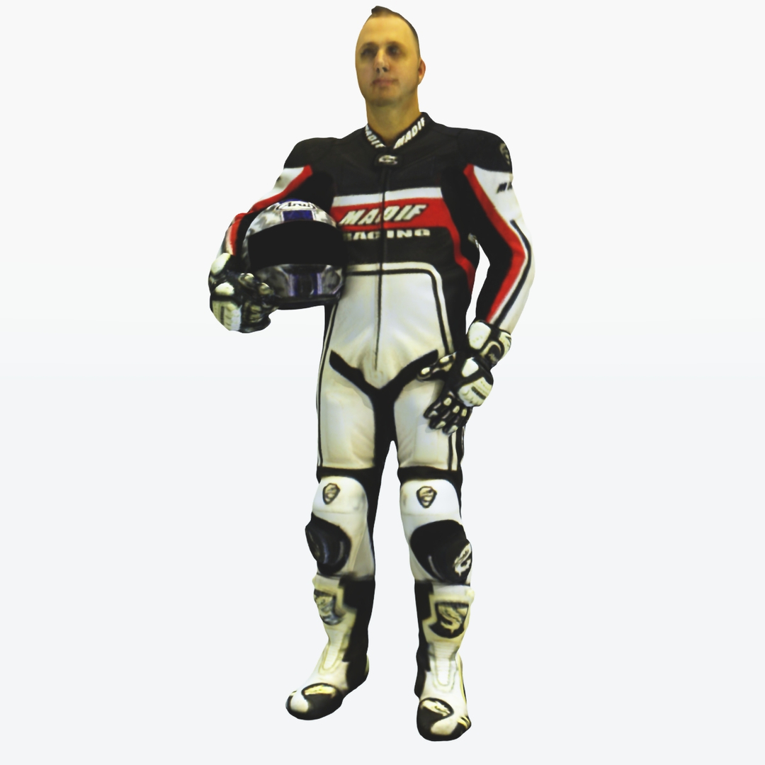 Body Biker References Obj