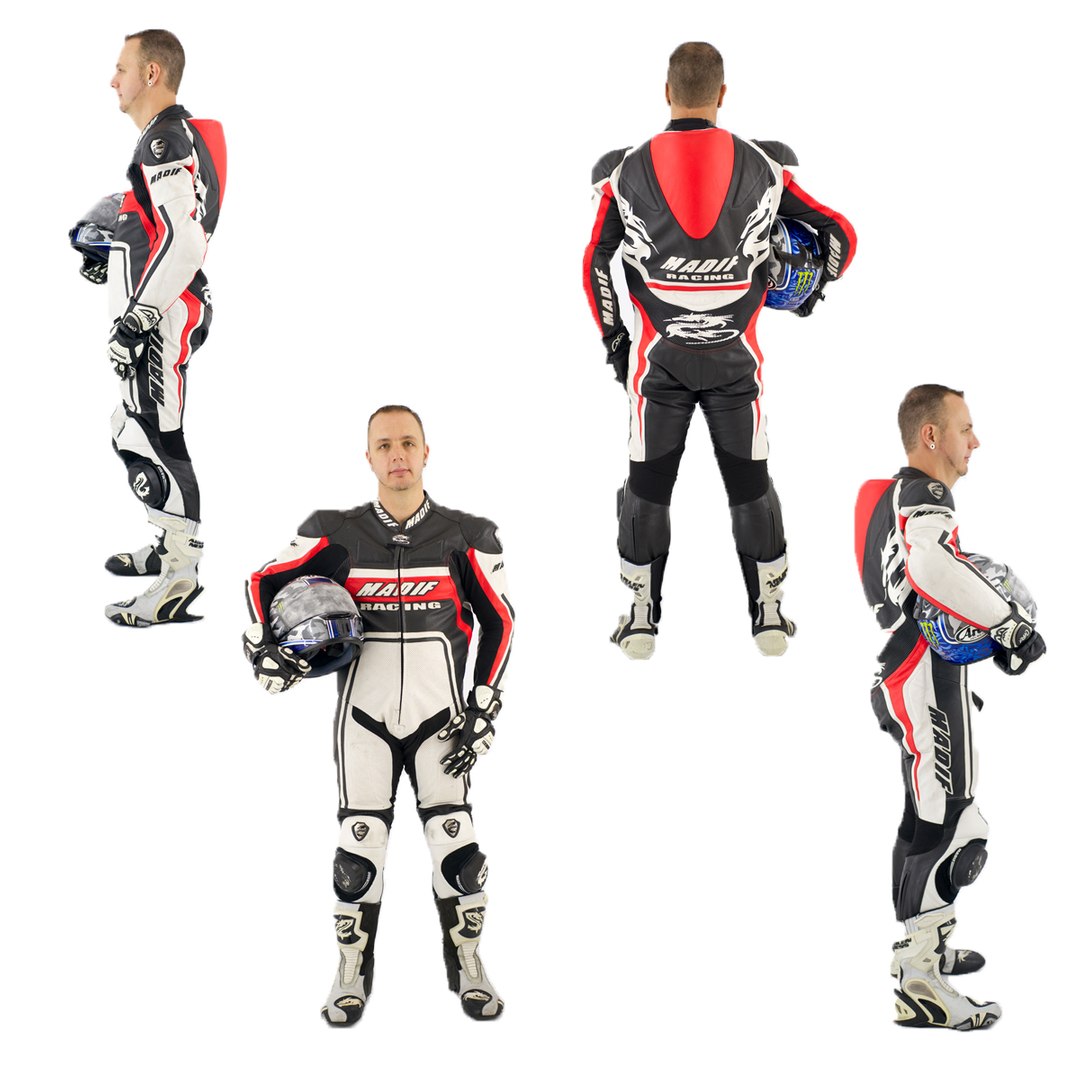 Body Biker References Obj