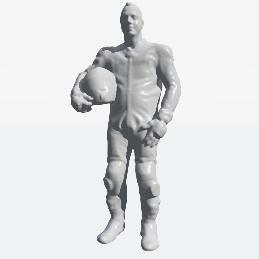 Body Biker References Obj