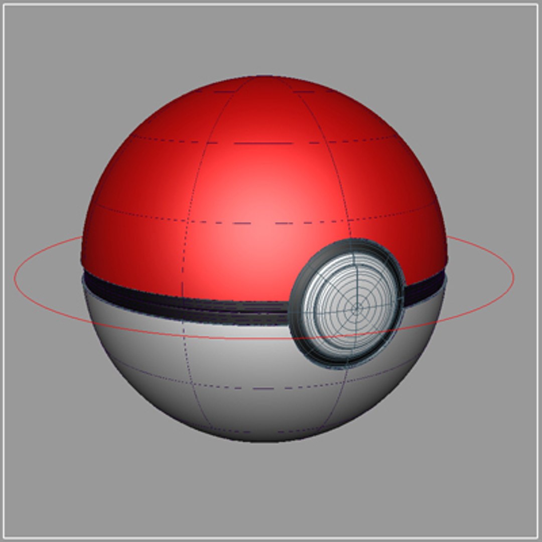 3d Model Pokemon Ball