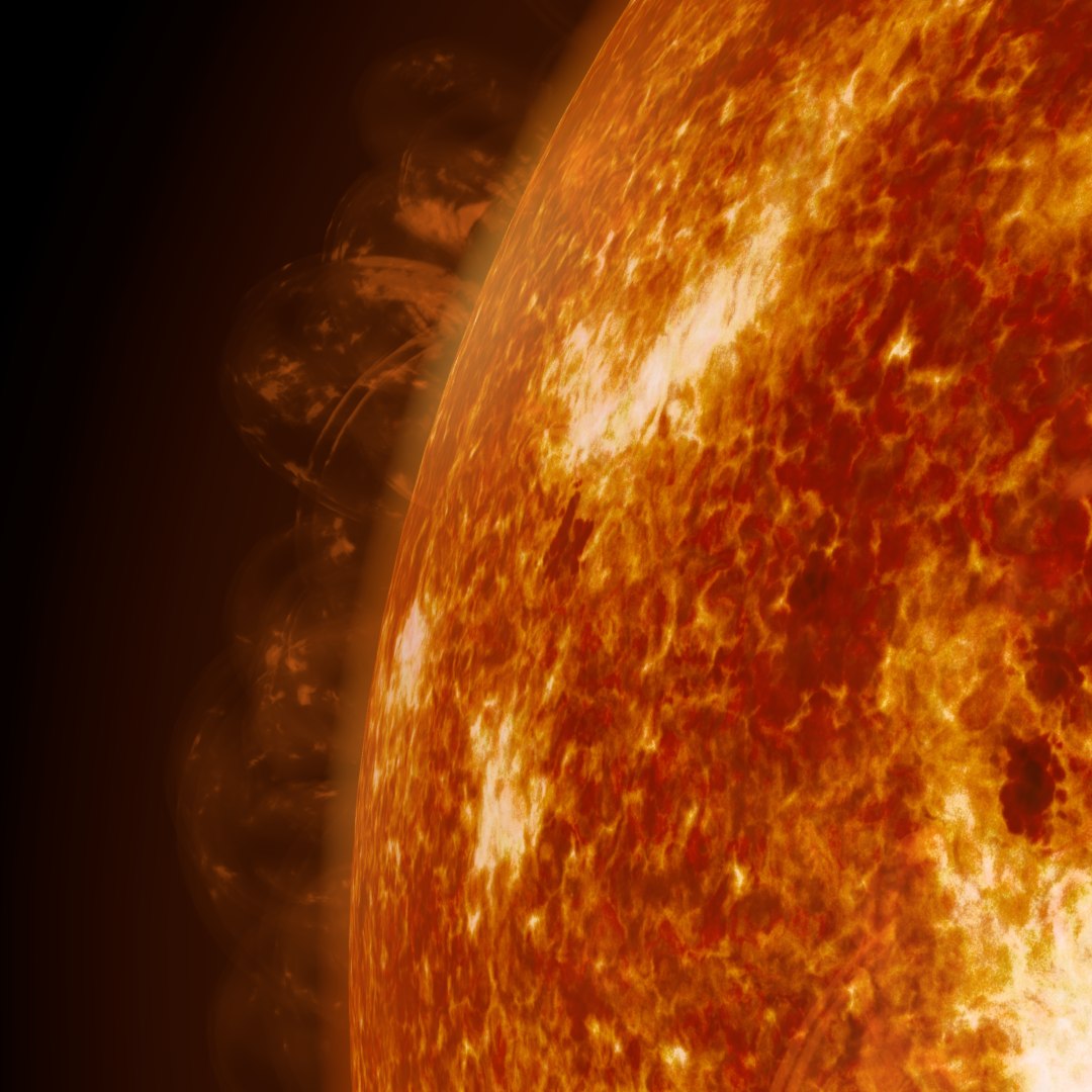 3D Sun Rays Model - TurboSquid 1203681