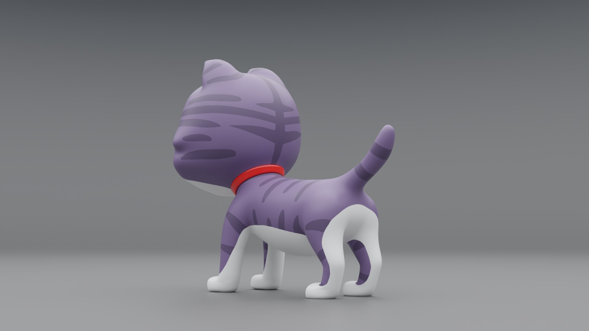 3D 3D Cat Cartoon Model - TurboSquid 2190599