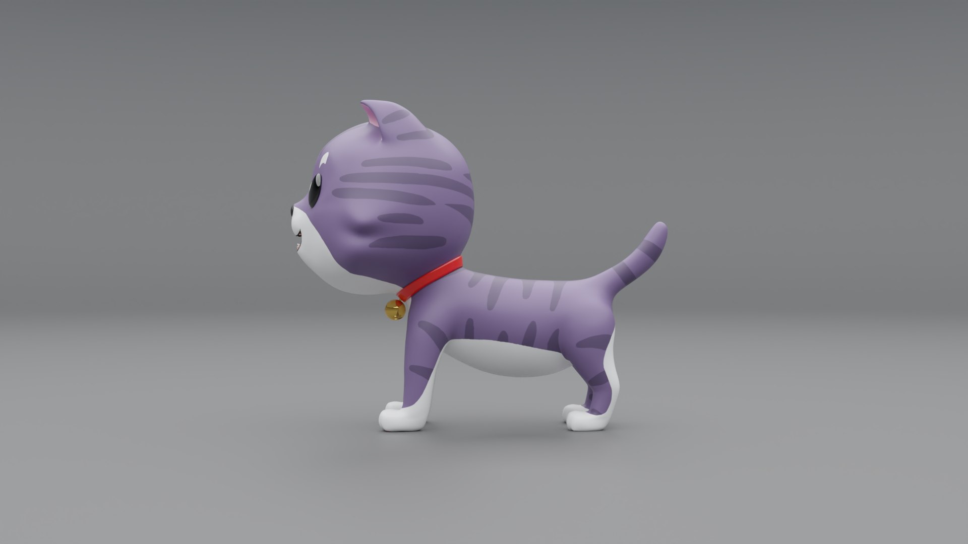 3D 3D Cat Cartoon Model - TurboSquid 2190599