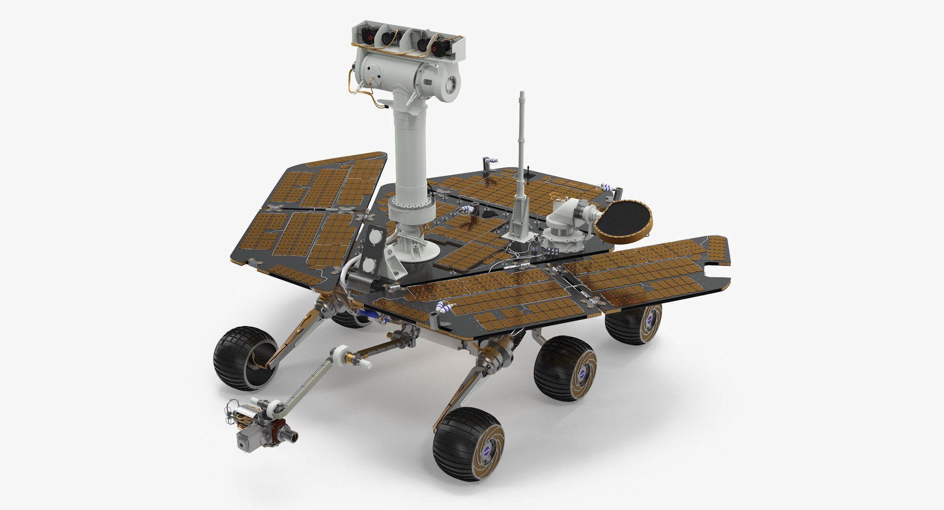 3d Model Opportunity Rover