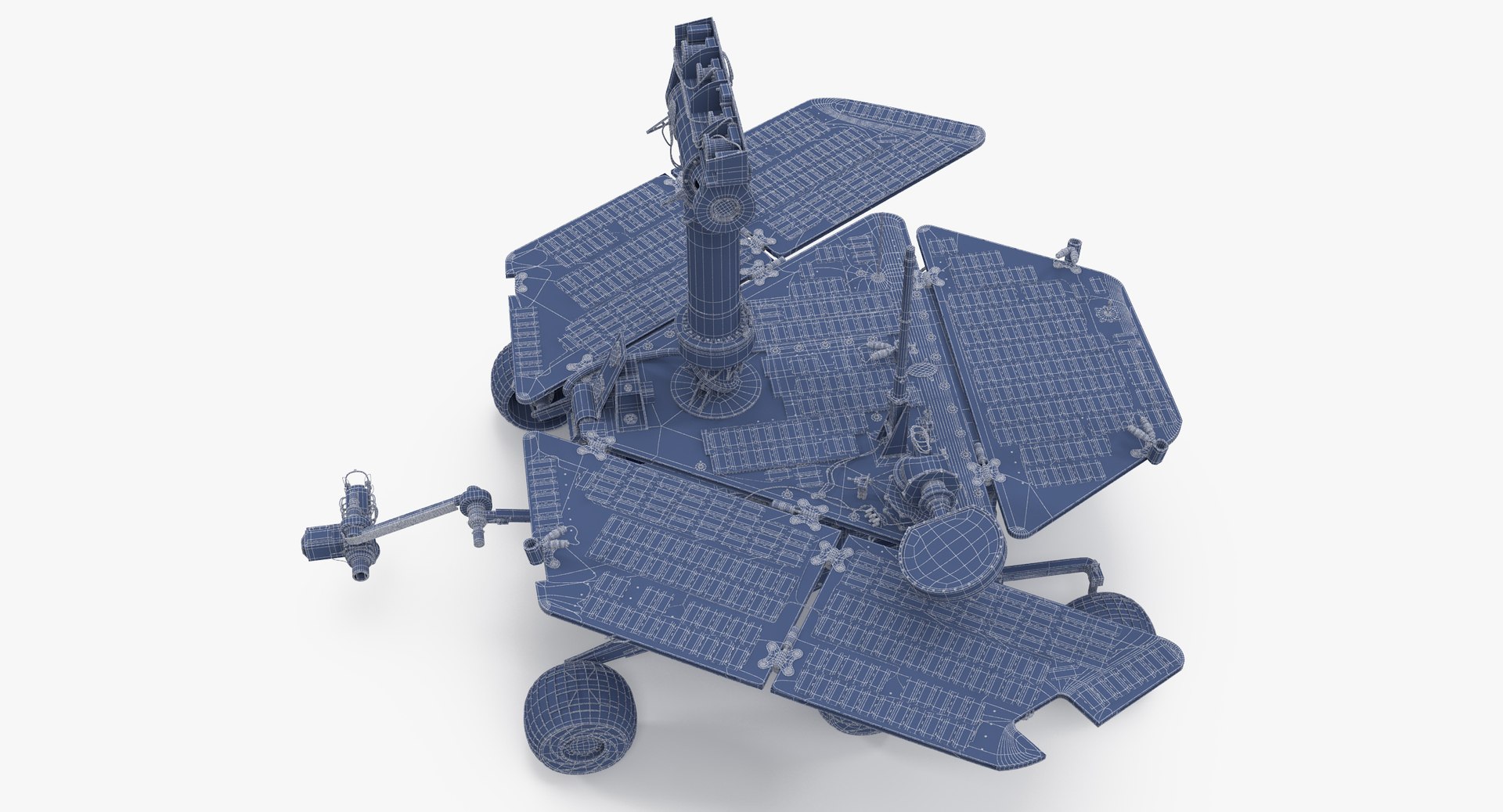 3d model opportunity rover