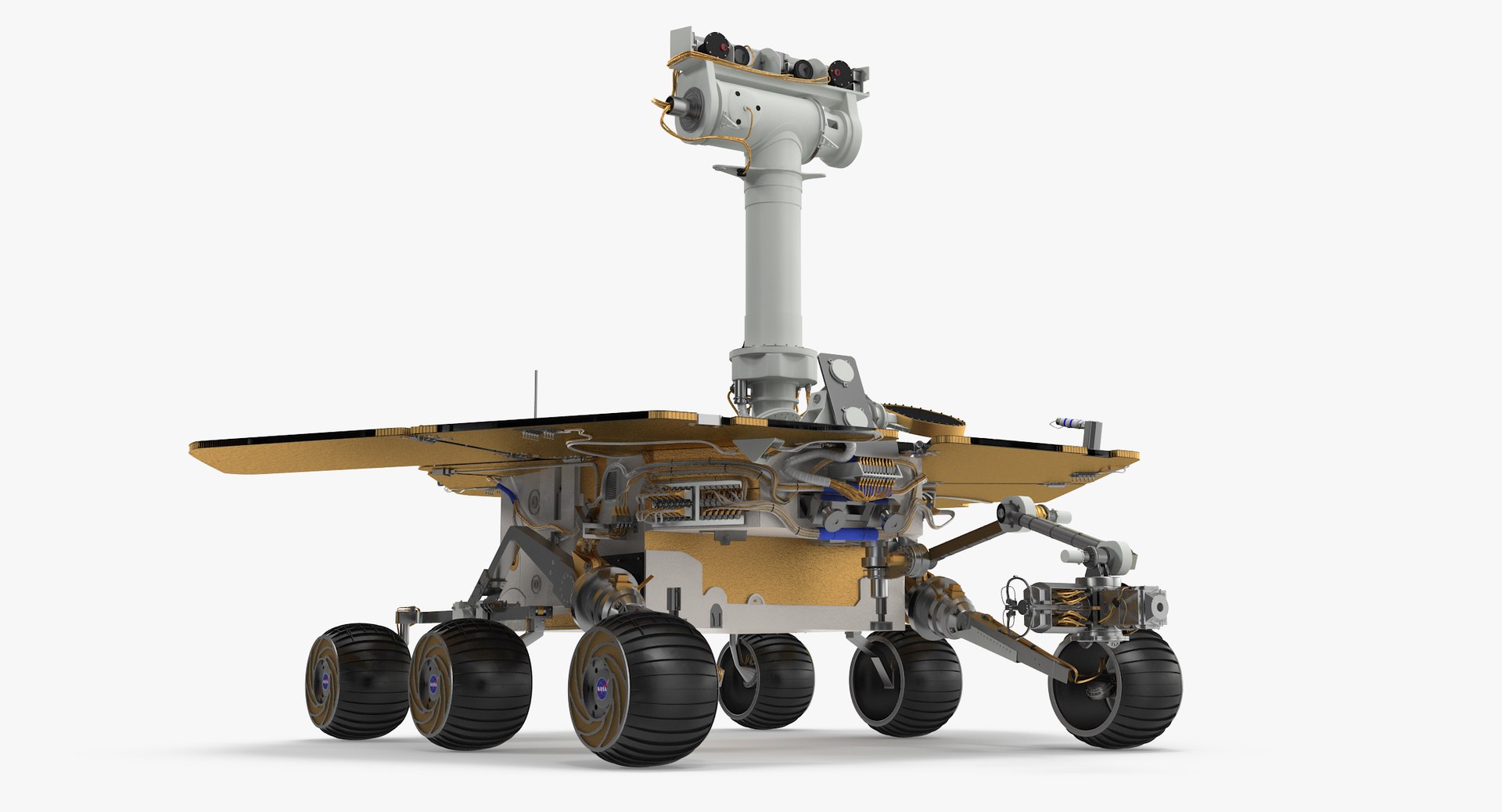 3d model opportunity rover