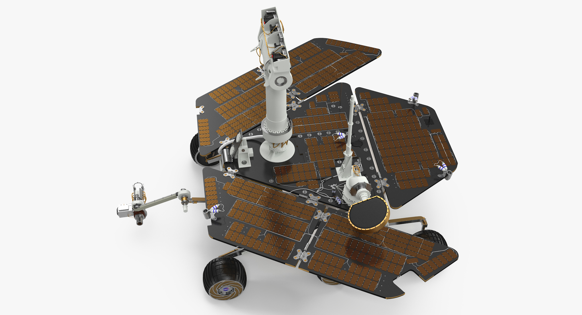 3d model opportunity rover