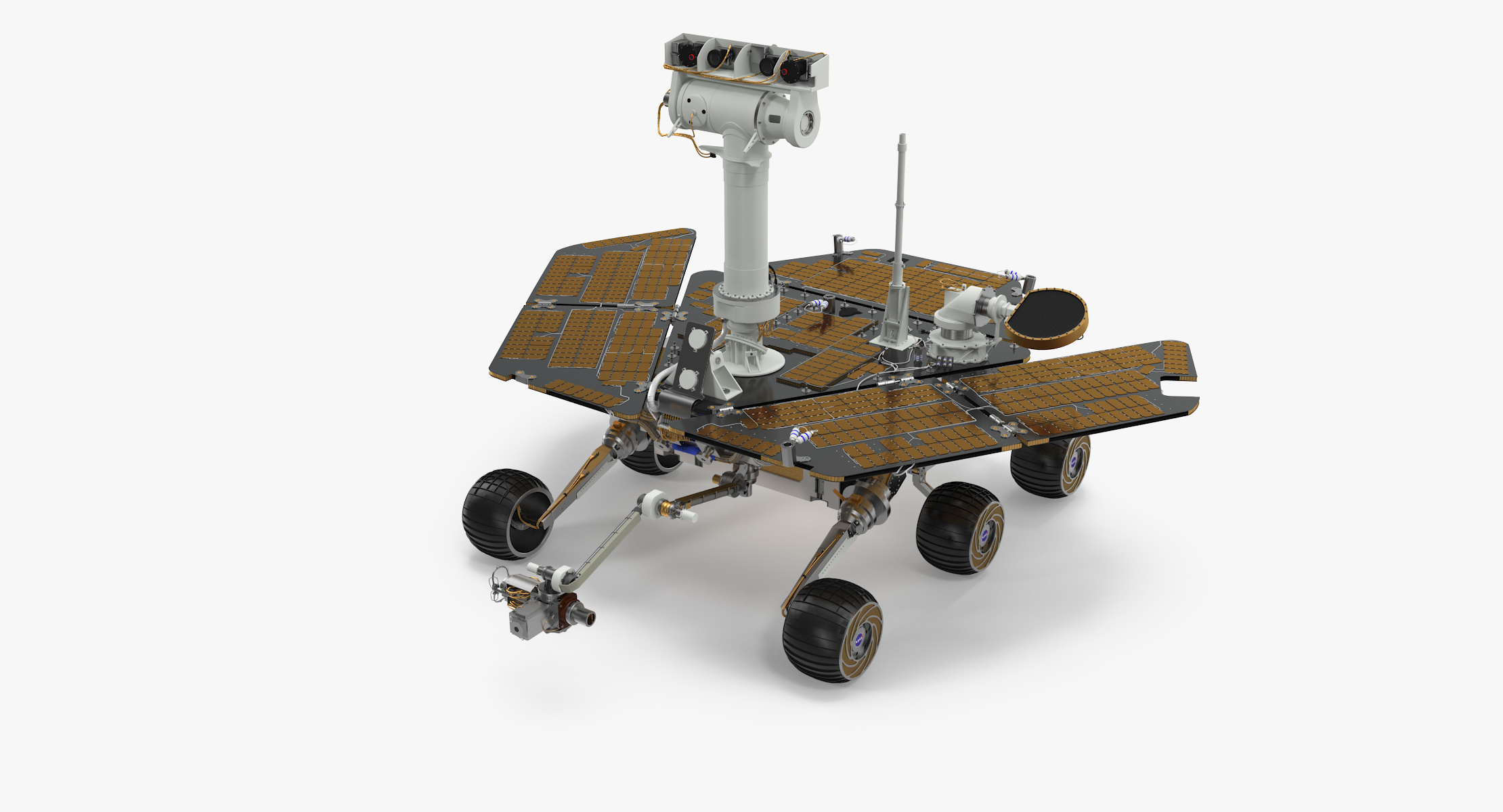 3d model opportunity rover