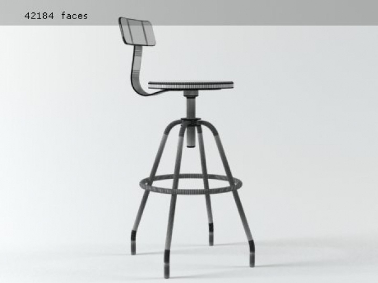 Pewter Stool Model - TurboSquid 1176421