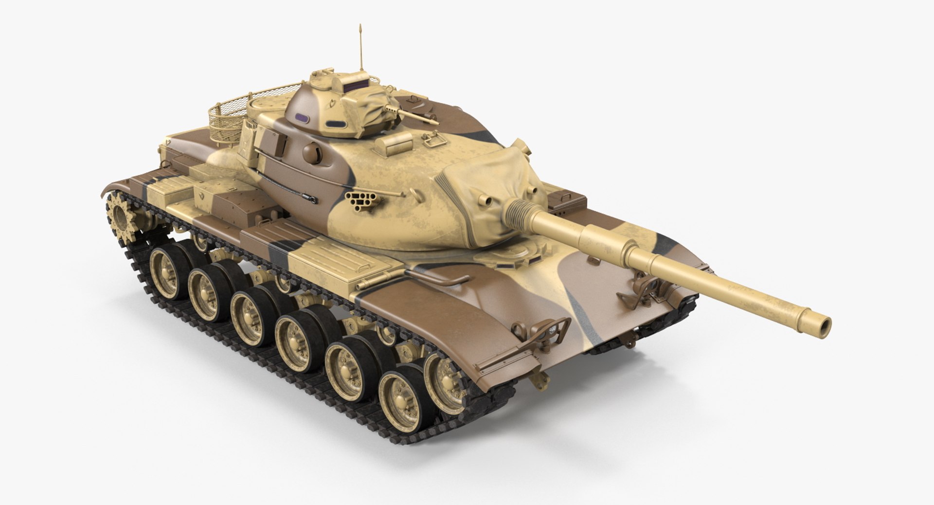 3D M60a3 Patton Rigged - TurboSquid 1156723