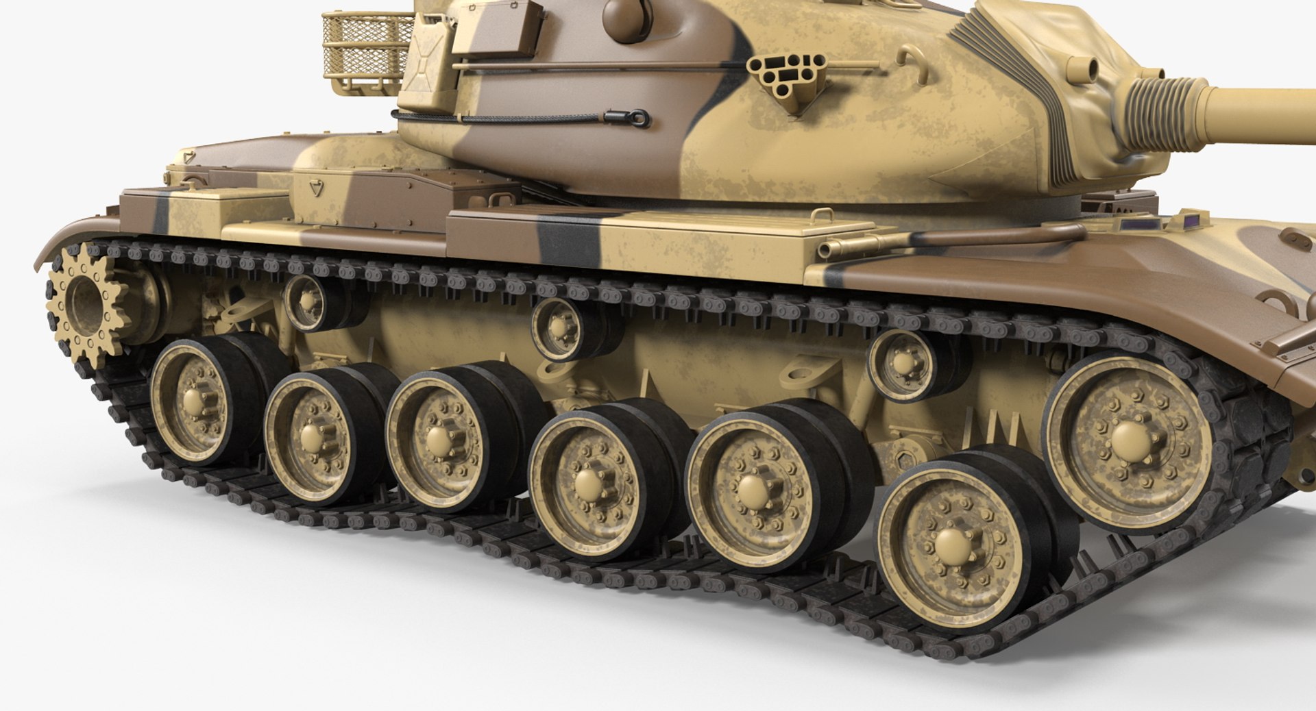 3D M60a3 Patton Rigged - TurboSquid 1156723
