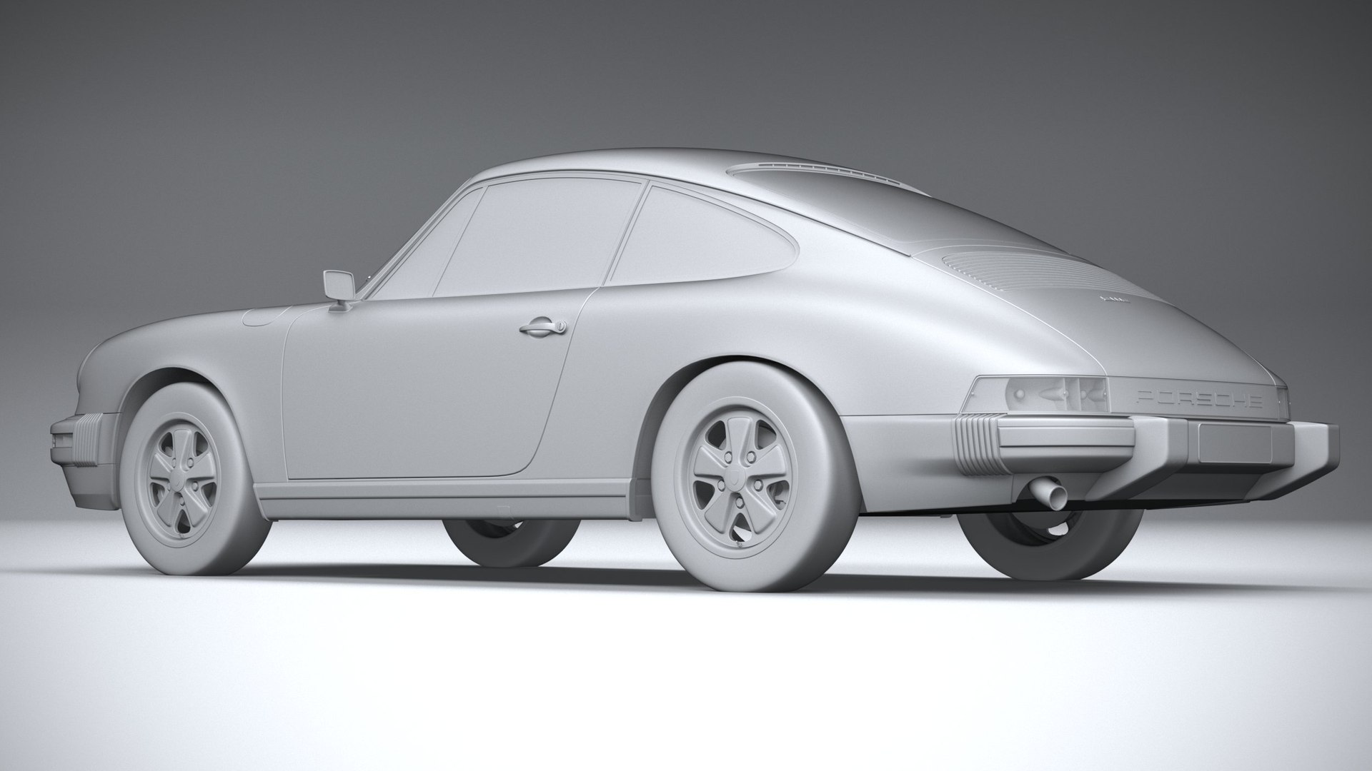 Porsche 911 930 1974 3D model - TurboSquid 2001191