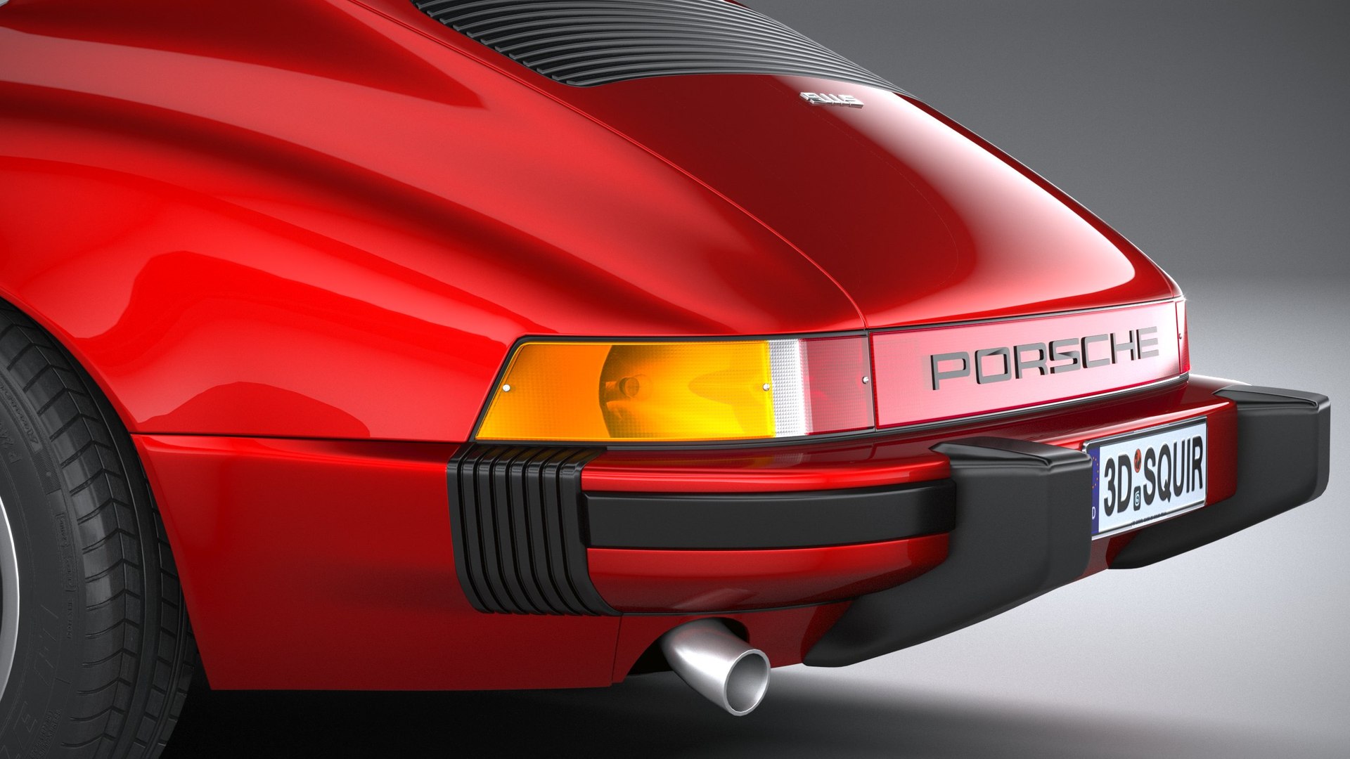 Porsche 911 930 1974 3D model - TurboSquid 2001191