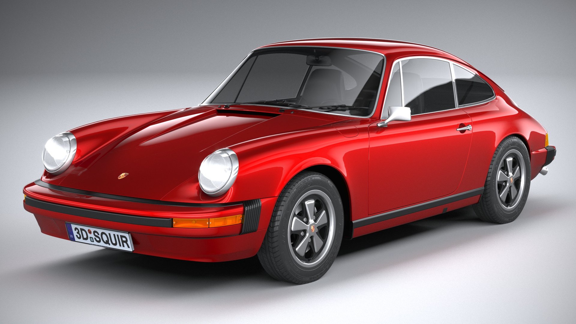 Porsche 911 930 1974 3D model - TurboSquid 2001191
