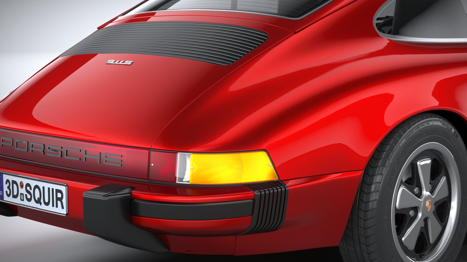Porsche 911 930 1974 3D model - TurboSquid 2001191