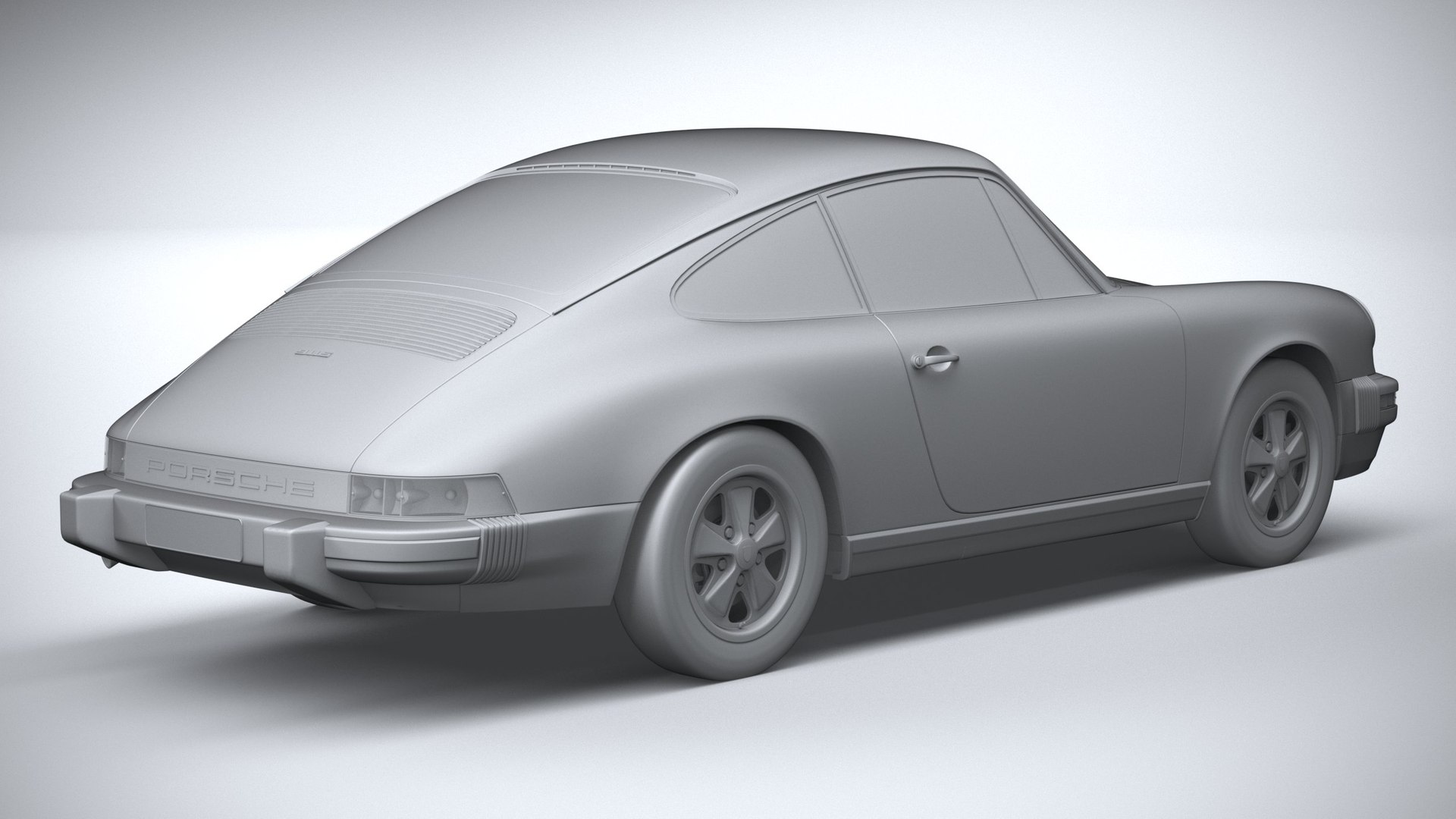 Porsche 911 930 1974 3D model - TurboSquid 2001191