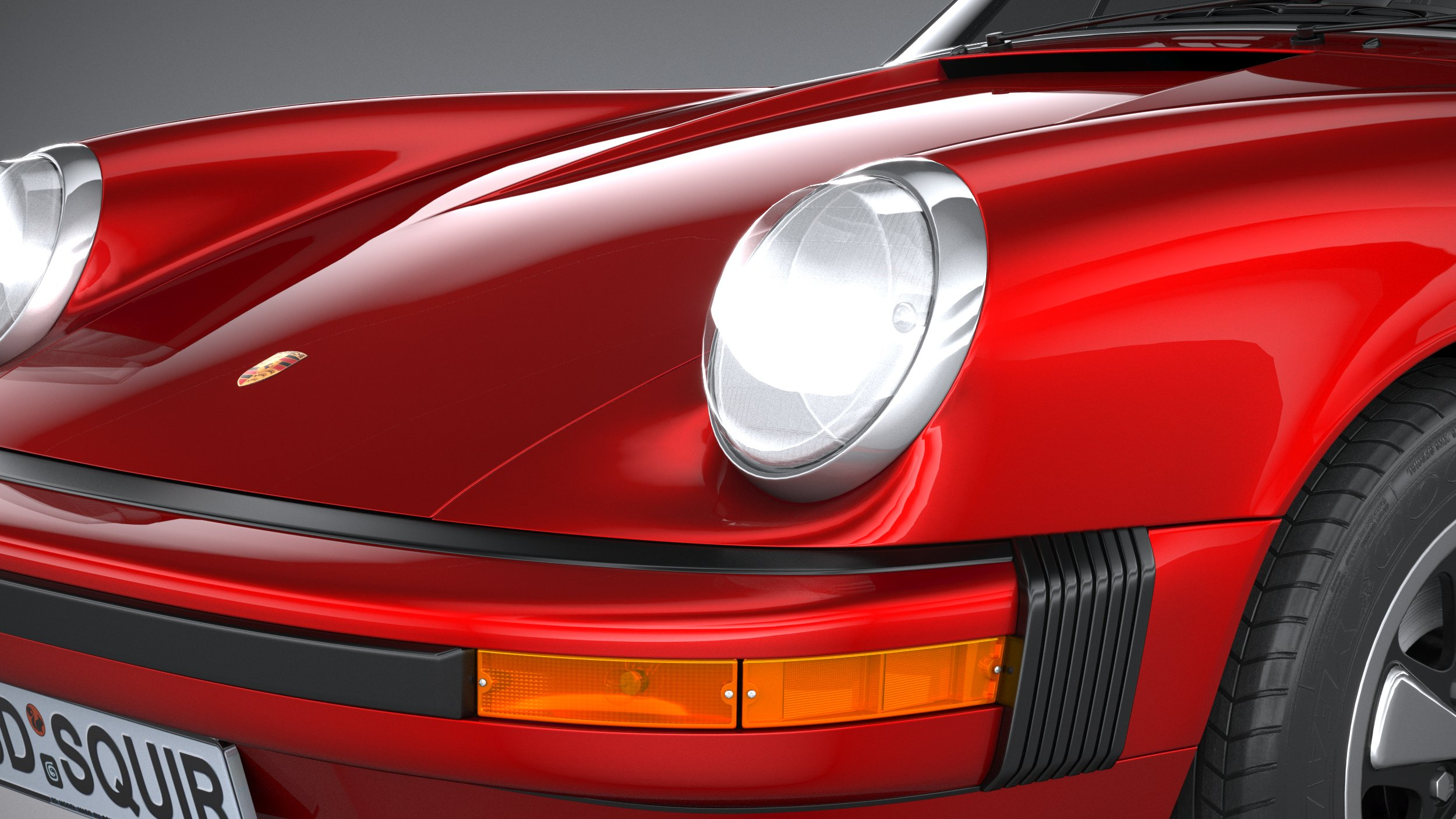 modelo 3d Porsche 911 930 1974 - TurboSquid 2001191