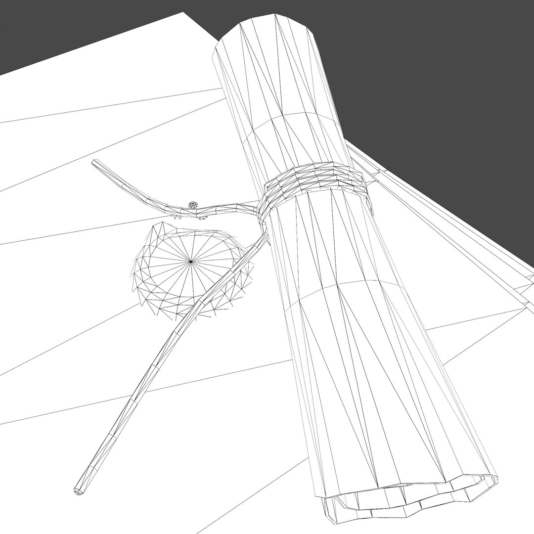 3D Model Medieval Elegant Fancy Papers - TurboSquid 1743210