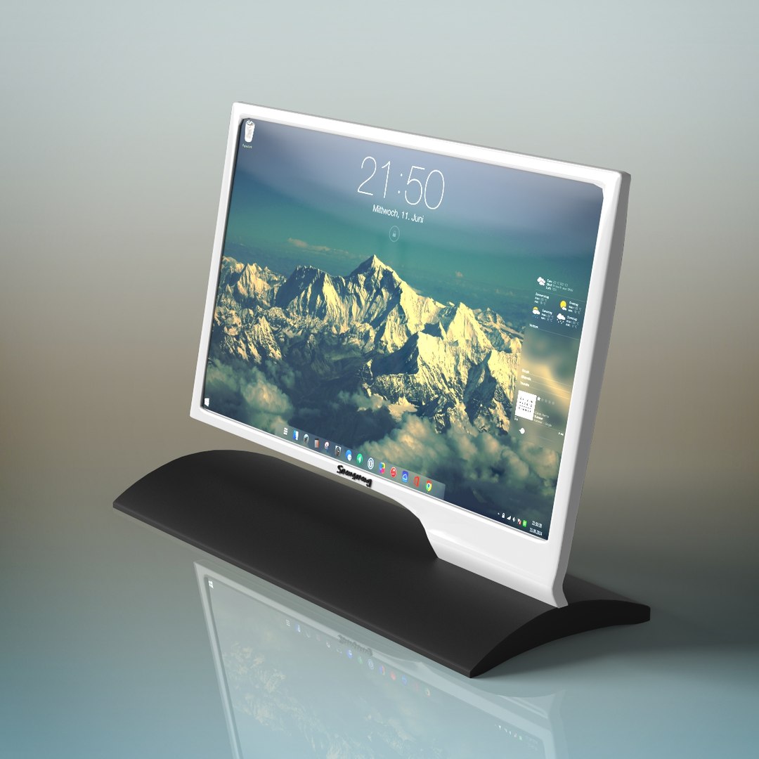 Led Monitor 3D Model - TurboSquid 1389030
