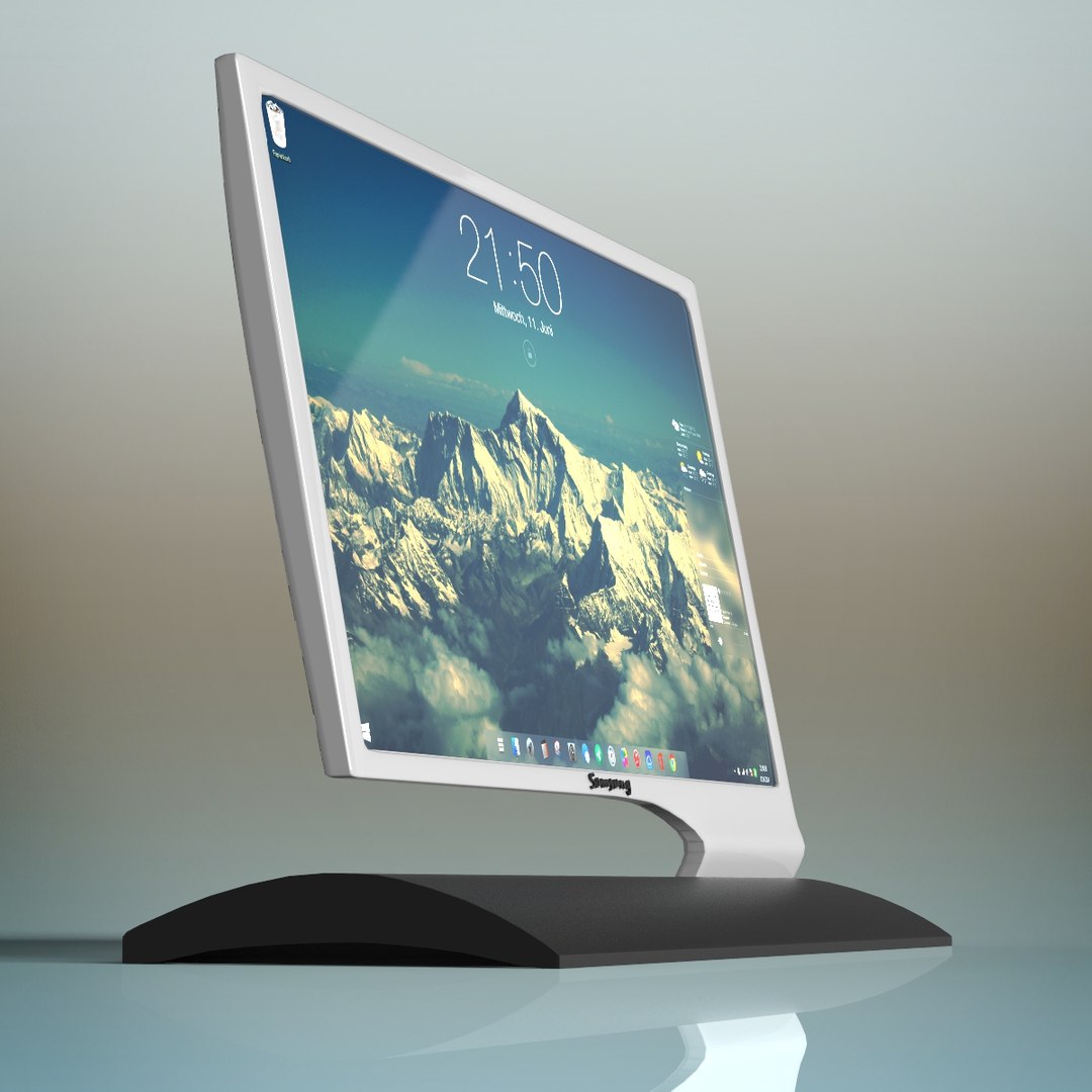 Led Monitor 3D Model - TurboSquid 1389030