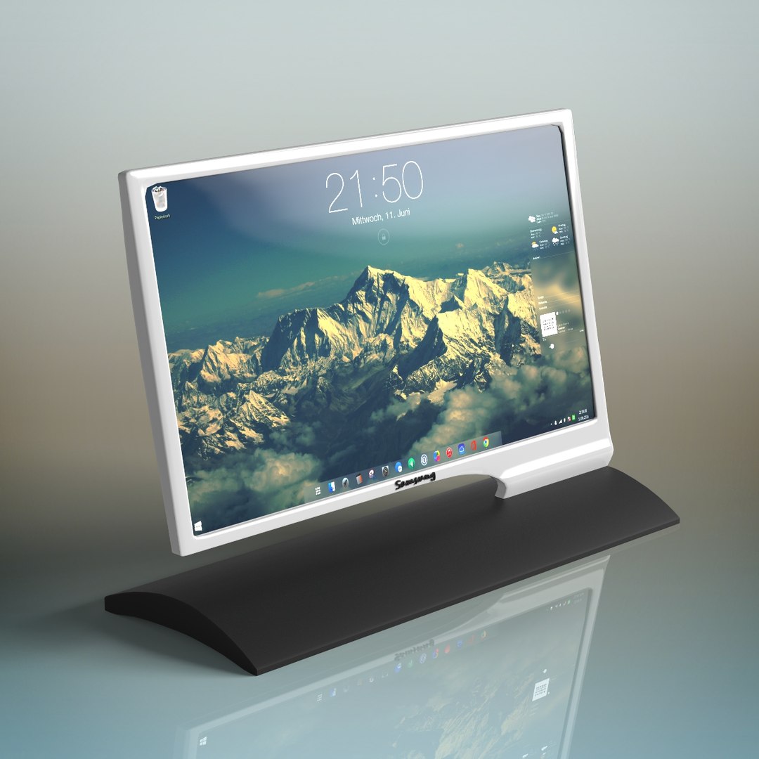Led Monitor 3D Model - TurboSquid 1389030