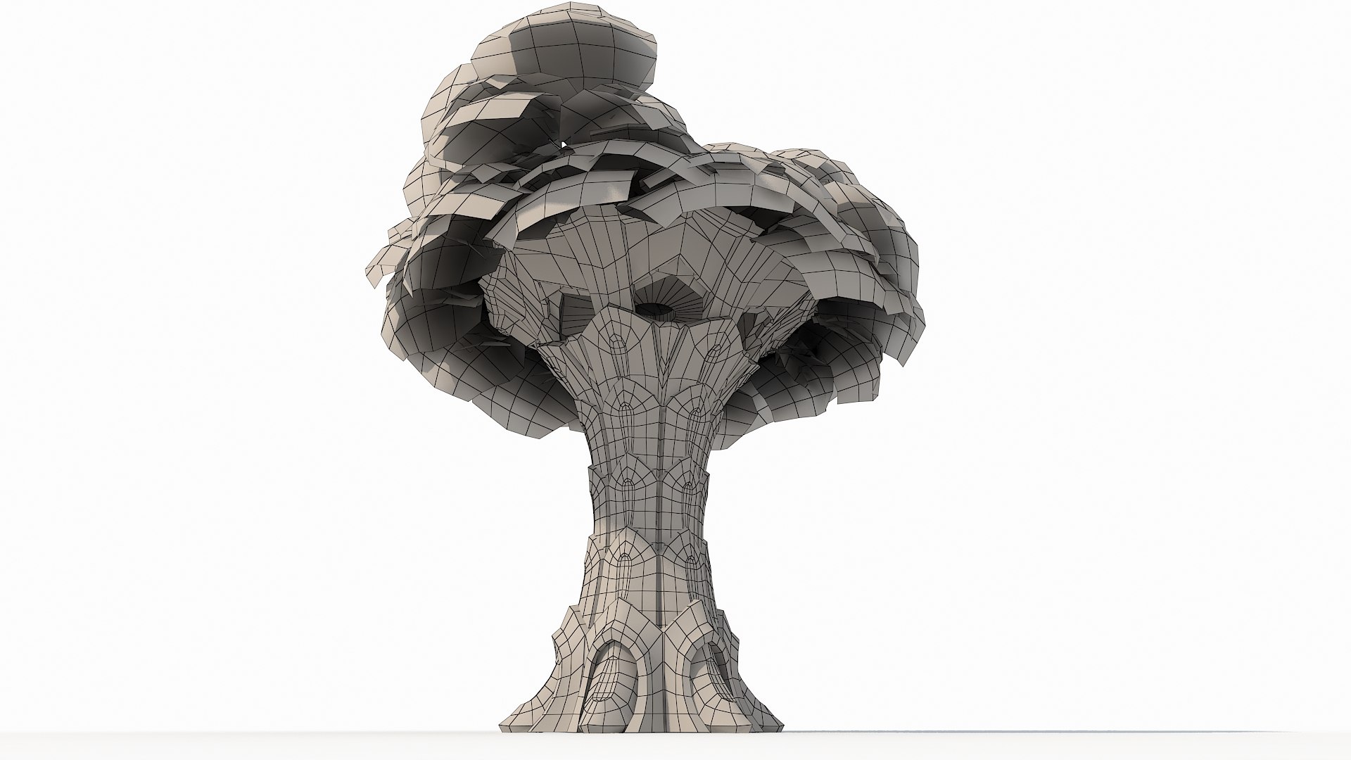3D Tower Tree - TurboSquid 1822836