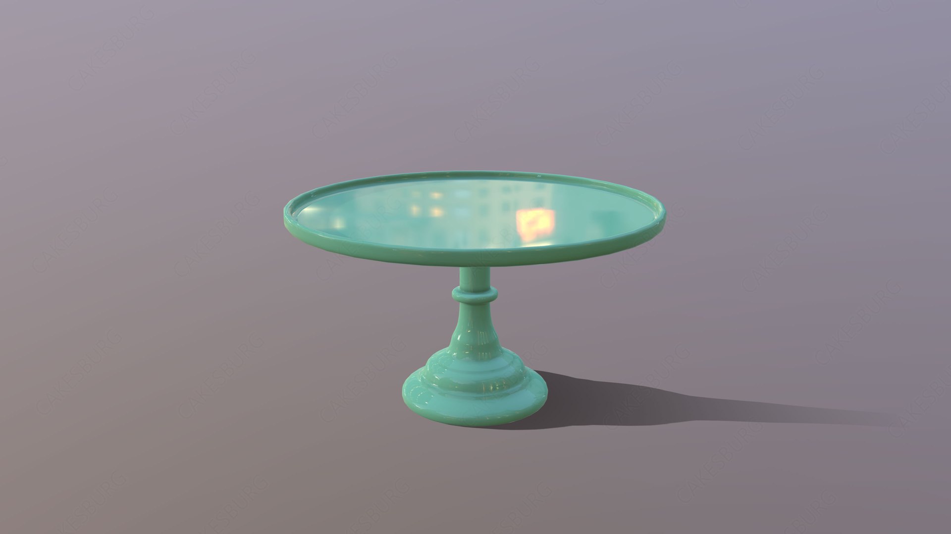 3D Mosser Glass Cake Stands All Colours Model - TurboSquid 1969196