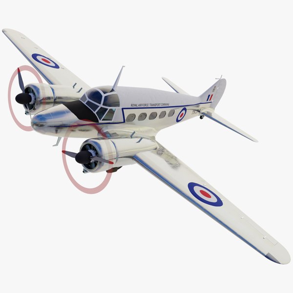 Modello 3D Avro Anson - TurboSquid 1981080