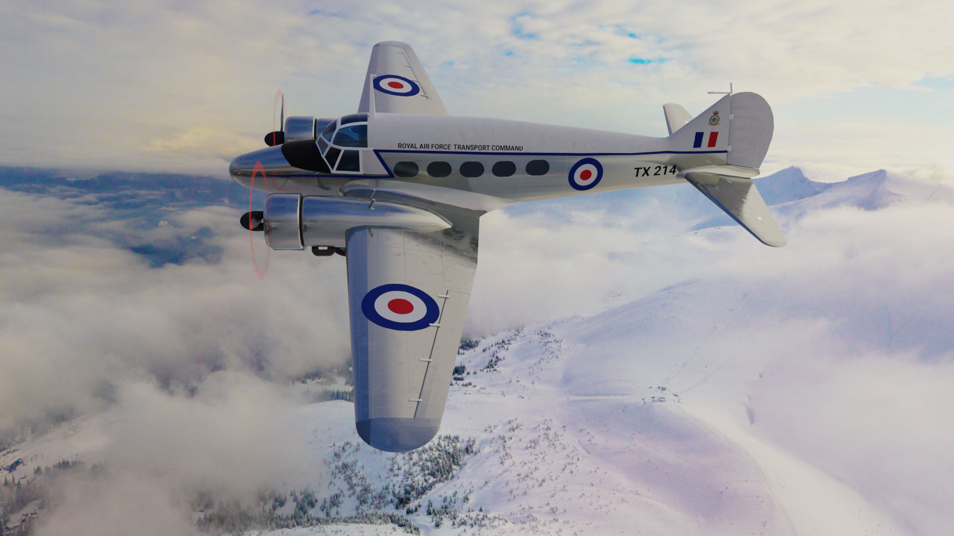 Avro Anson 3D Model - TurboSquid 1981080