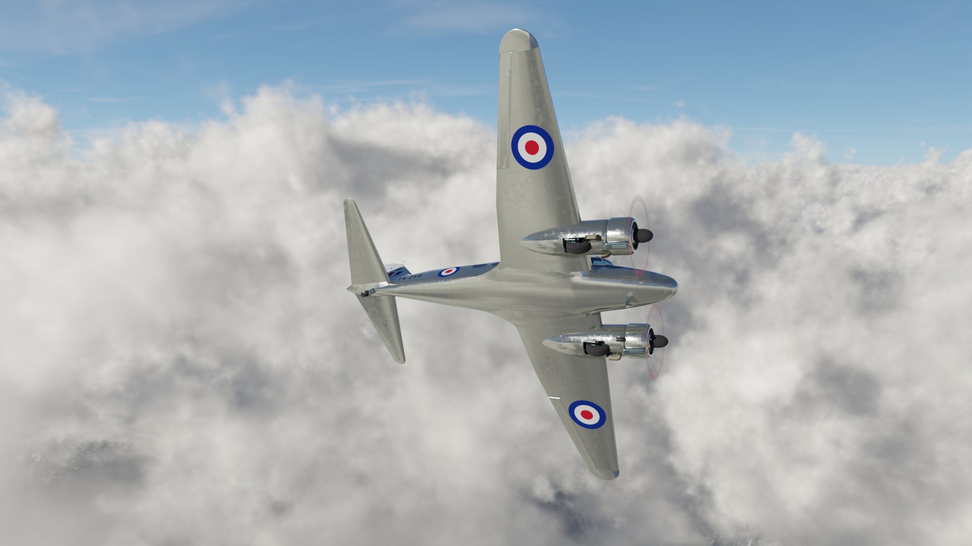 Avro Anson 3D Model - TurboSquid 1981080