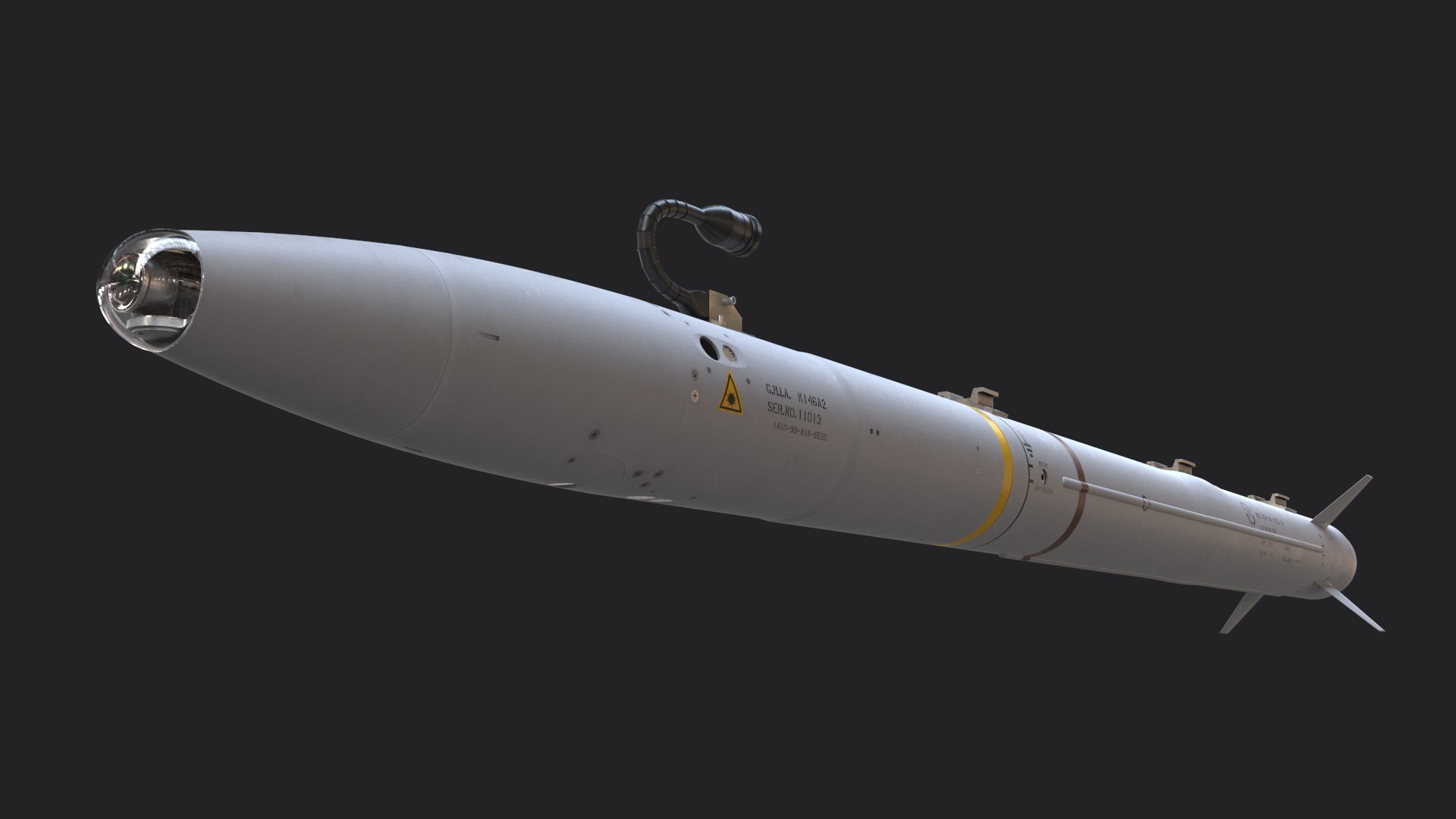 3D Model AIM-132 ASRAAM - TurboSquid 1796144