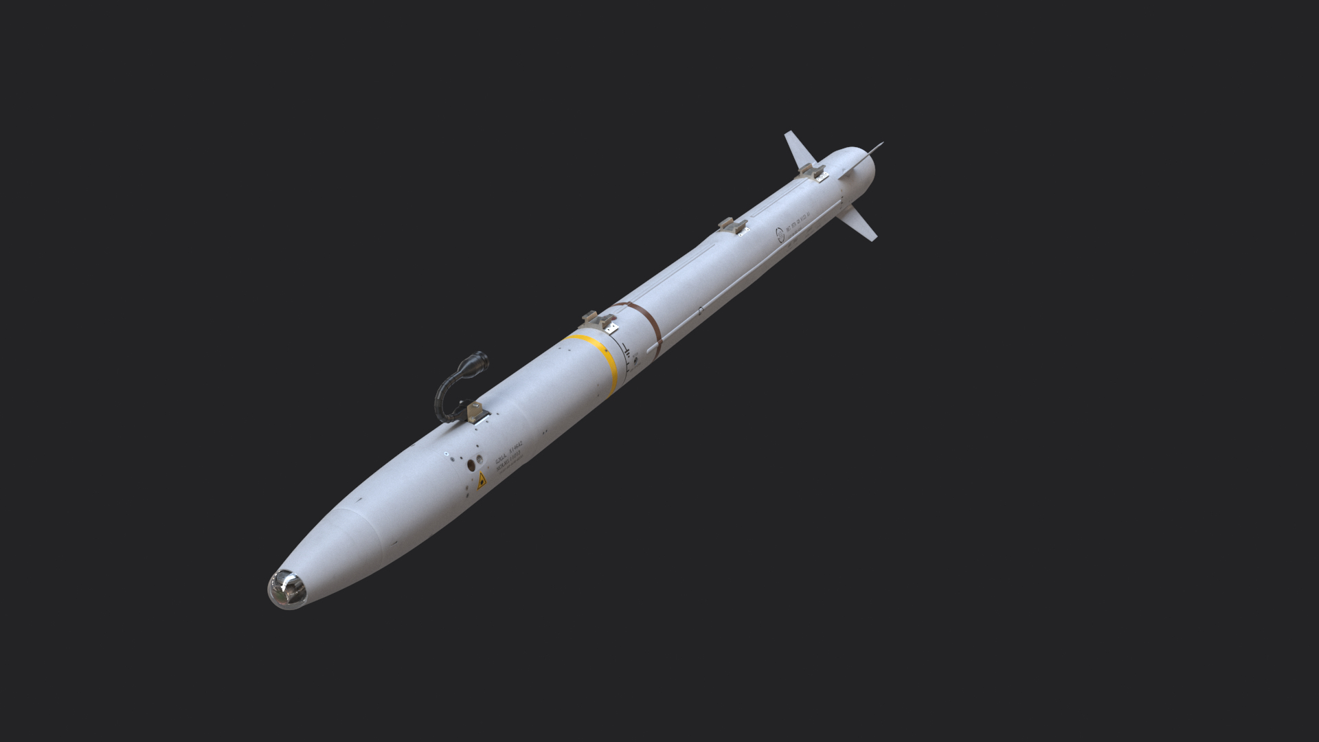 3D Model AIM-132 ASRAAM - TurboSquid 1796144