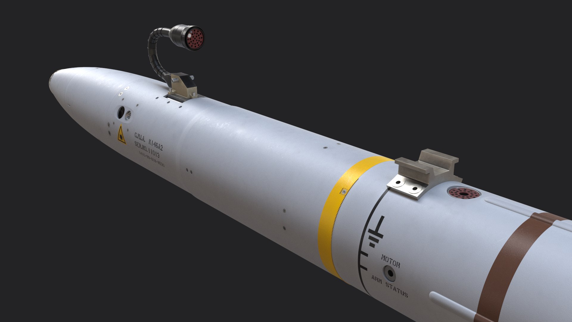3D Model AIM-132 ASRAAM - TurboSquid 1796144