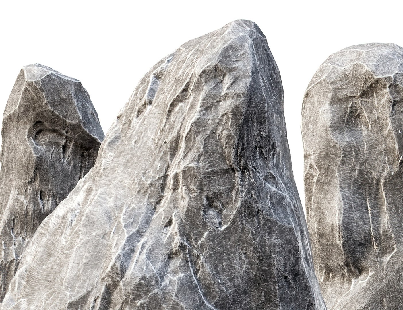 3D Big Rocks Collection Model - TurboSquid 1853670