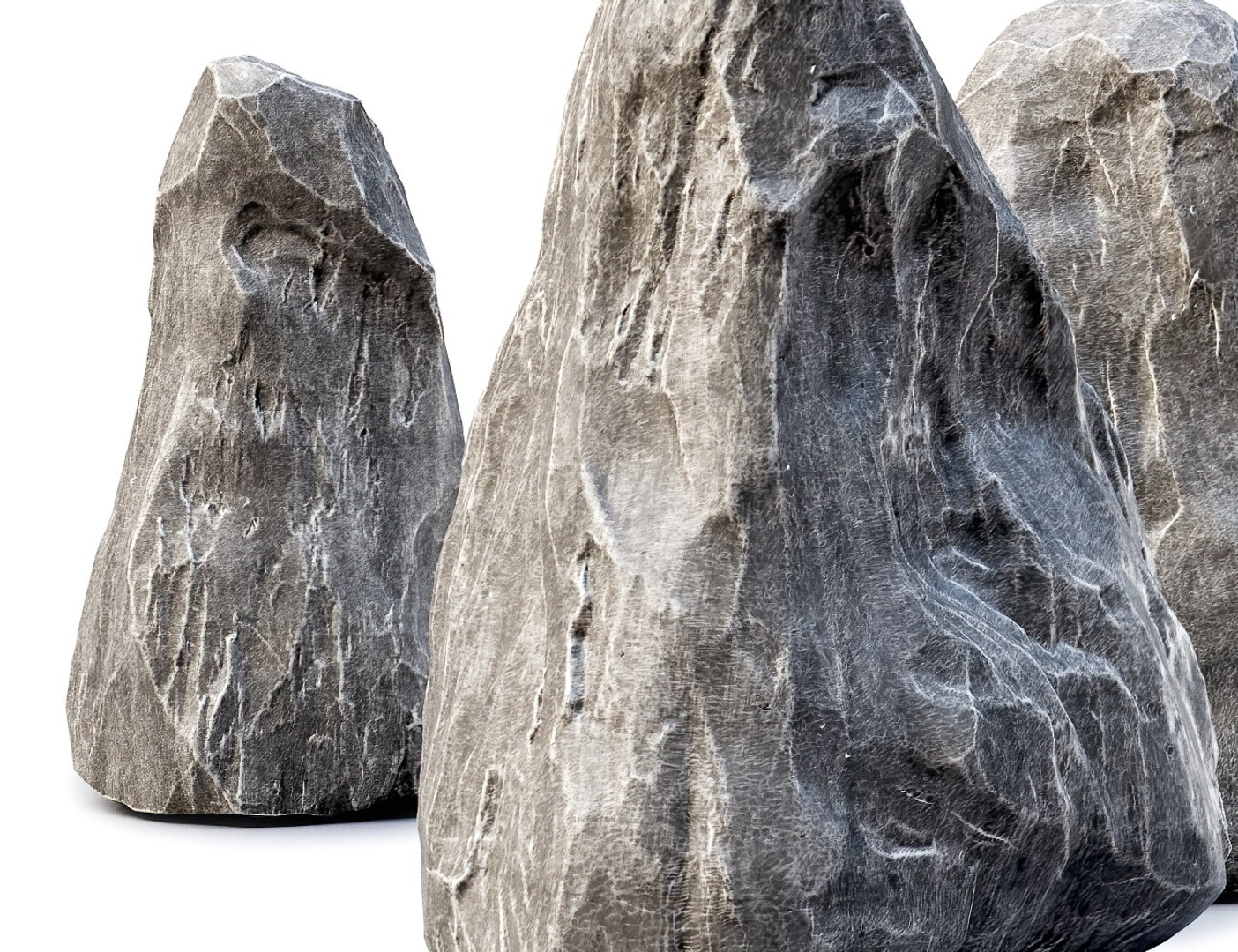 3D Big Rocks Collection Model - TurboSquid 1853670