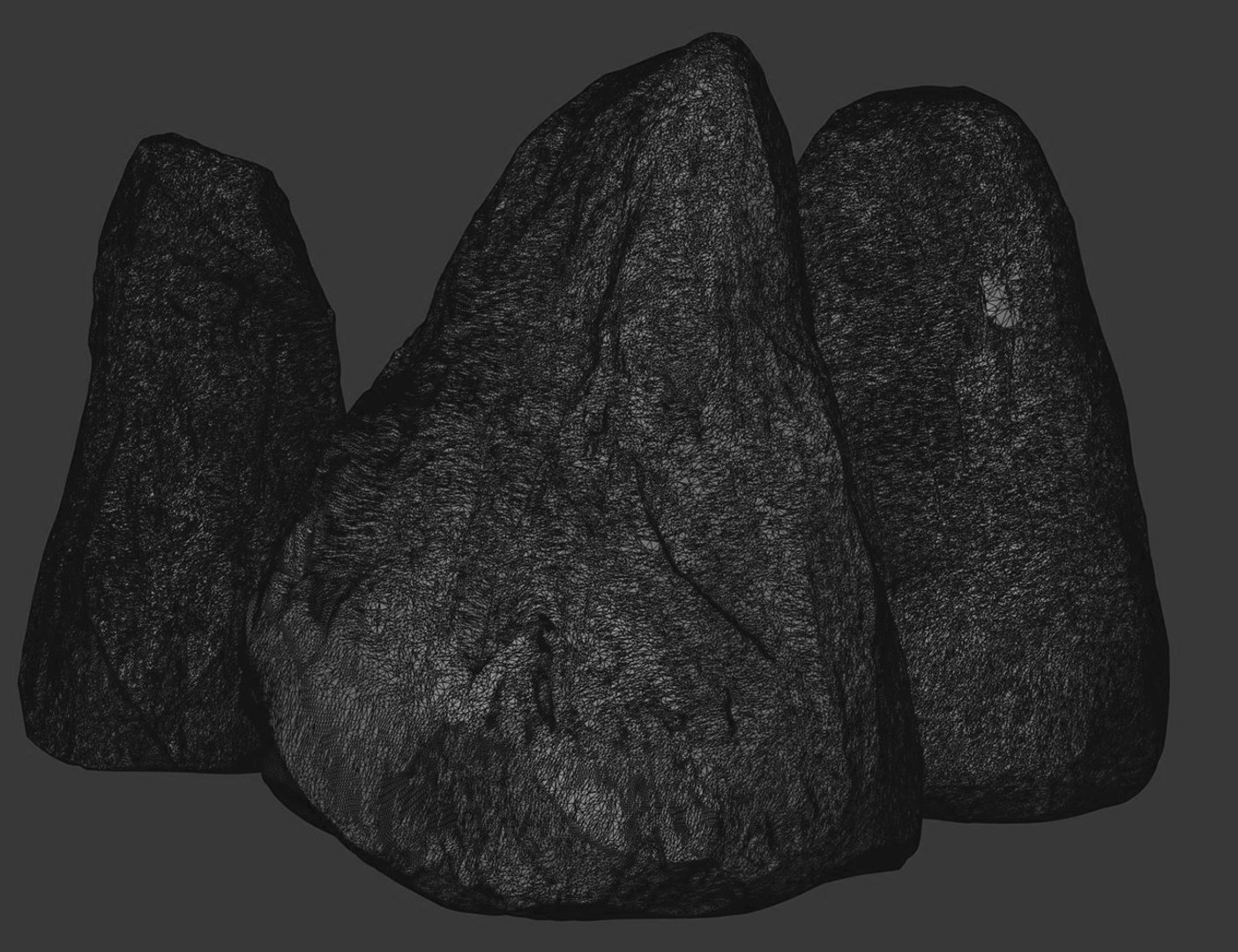 3D Big Rocks Collection Model - TurboSquid 1853670