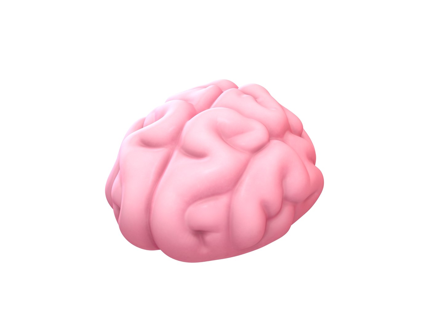 3D brain cartoon model - TurboSquid 1456152