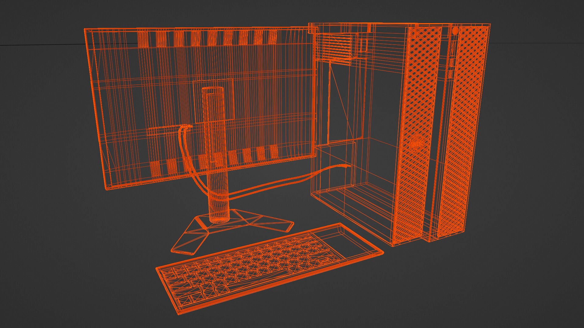 Desktop pc 3D model - TurboSquid 1601143