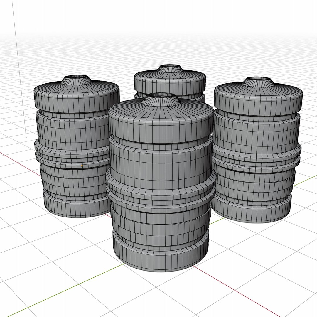 Chemical Containers 3D - TurboSquid 1991187