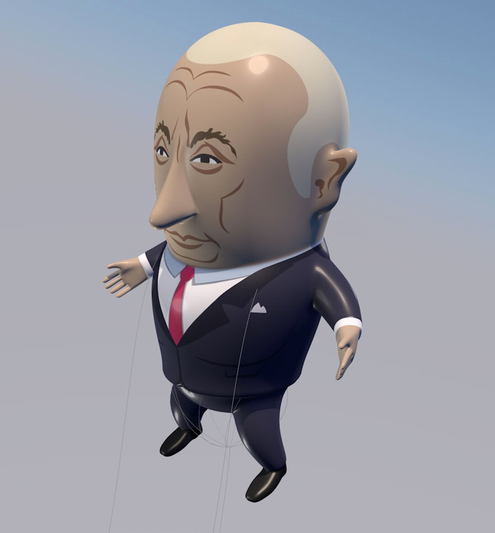 Vladimir Putin Balloon 3D Model - TurboSquid 1308064