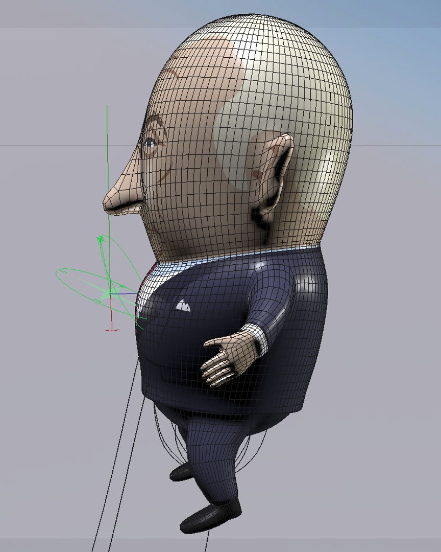 Vladimir Putin Balloon 3D Model - TurboSquid 1308064