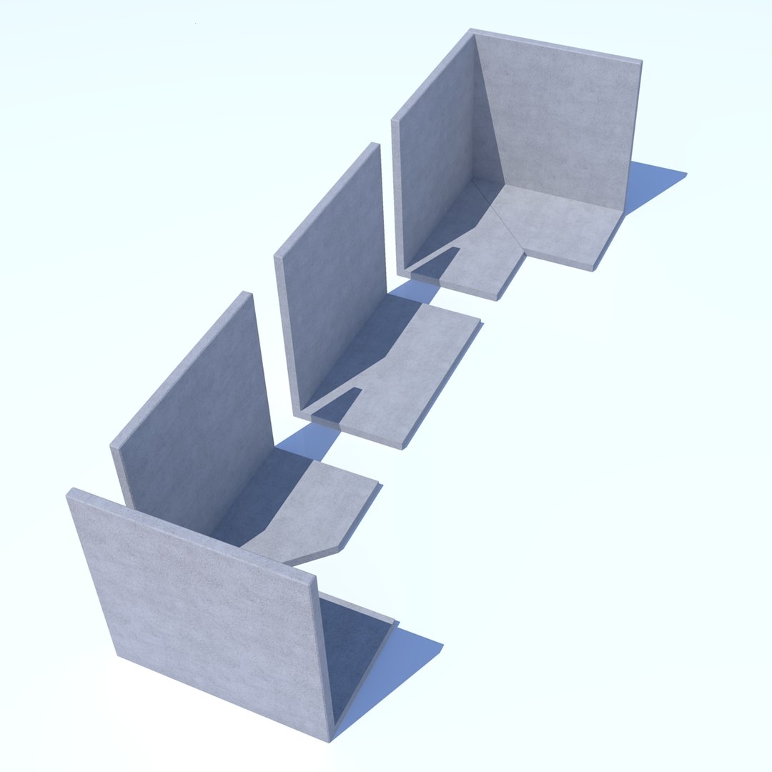3dsmax Retaining Wall