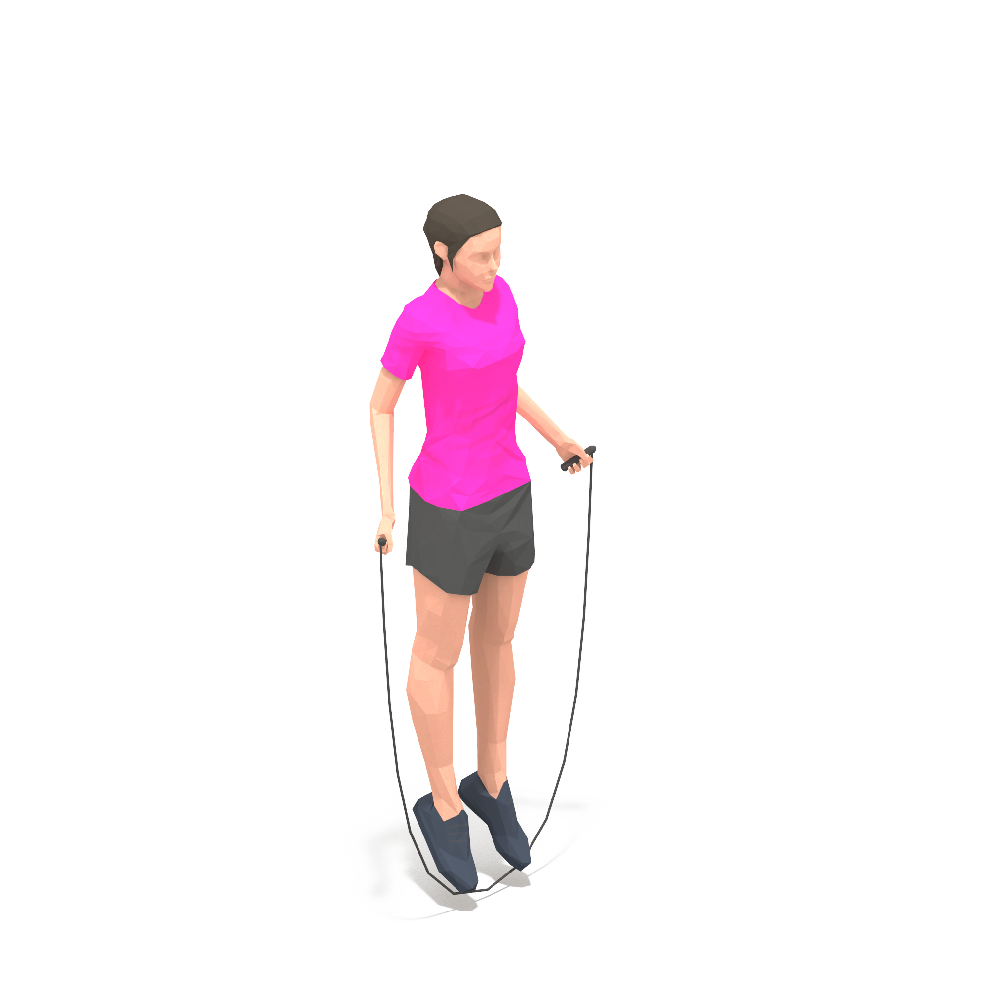 Animations exercise woman 3D - TurboSquid 1706608