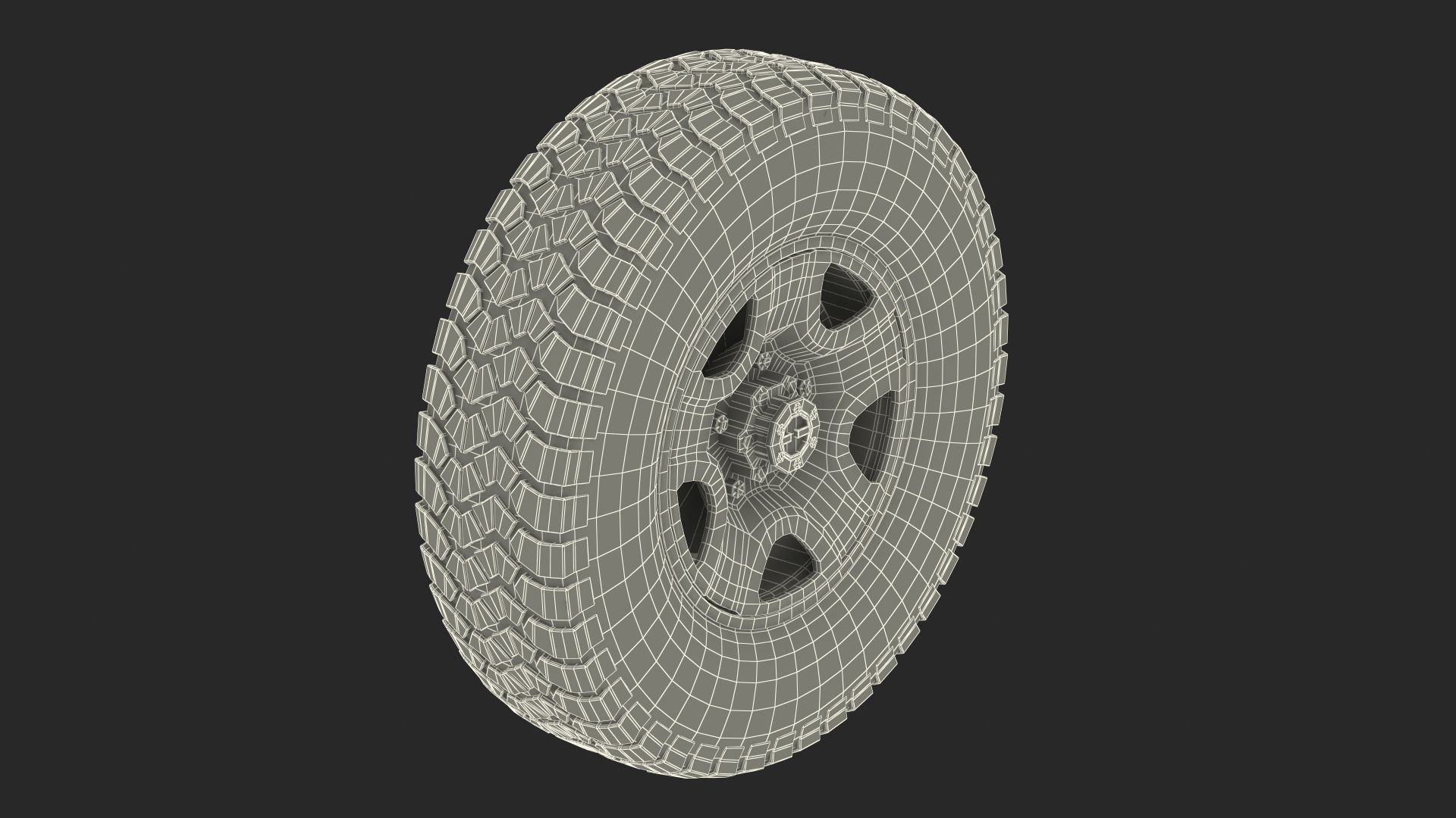 3D Hankook Dynapro MT Wheel Model - TurboSquid 1801935